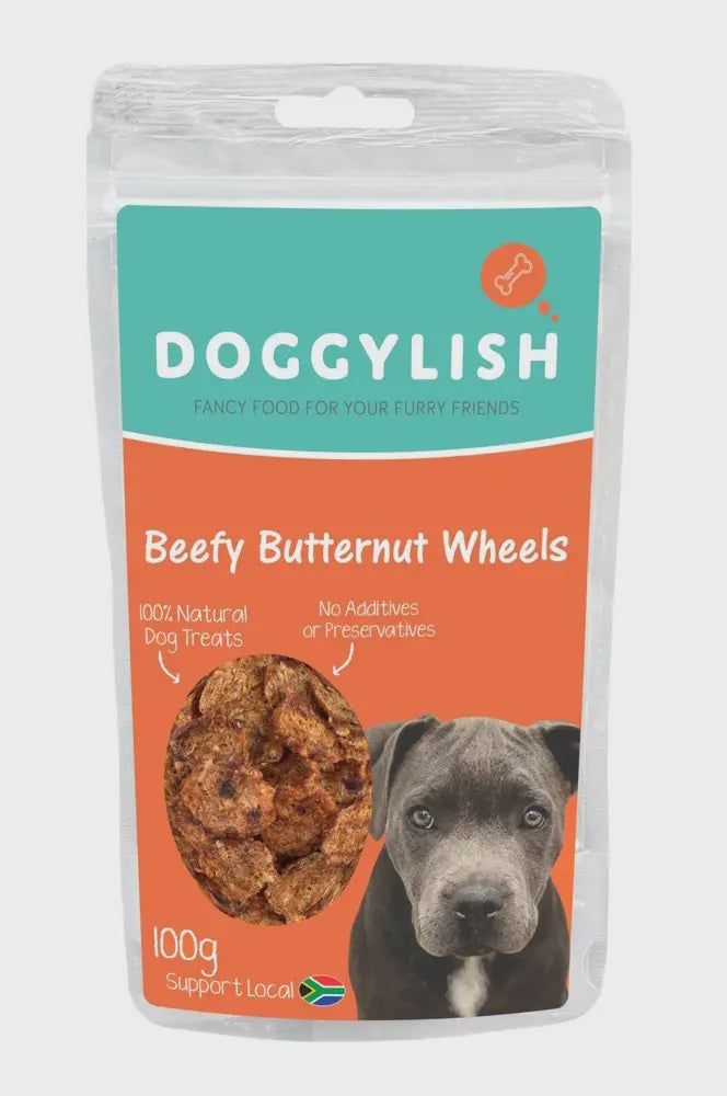 Beefy Butternut Wheels 200g – Good Boi Club