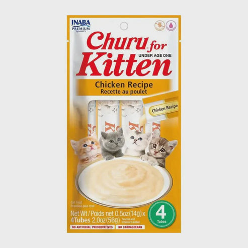 Churu Kitten Chicken Purée Cat Treats – Good Boi Club