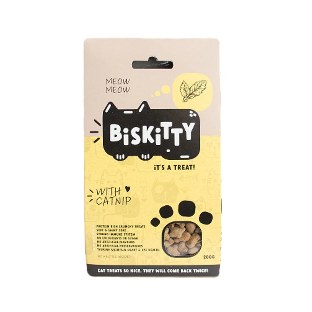 Biskitty Catnip Cat Biscuits 200g – Good Boi Club