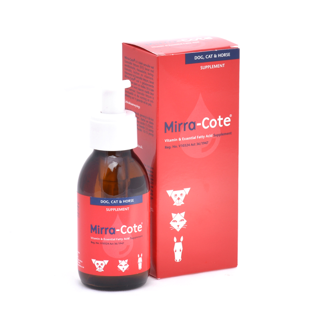 Mirra-Cote Coat Supplement Dog and Cat 500ml with pump – Good Boi Club