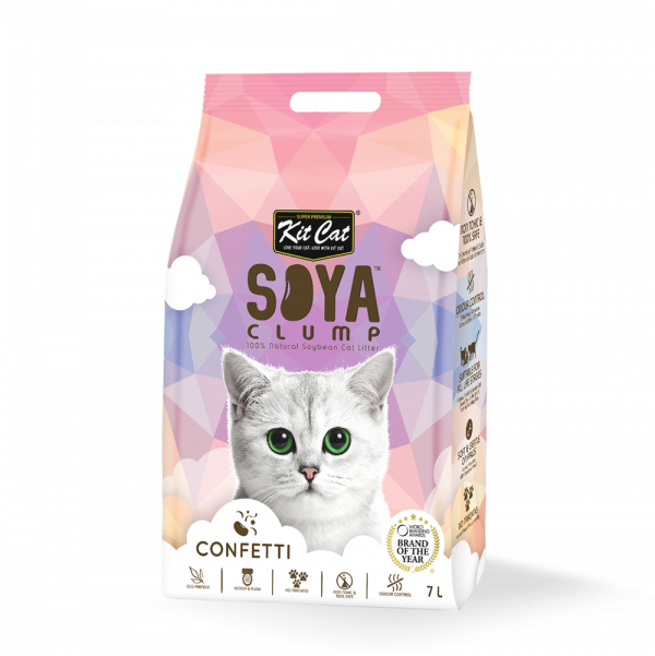 Kit Cat Confetti Soya Clump Cat Litter – Good Boi Club